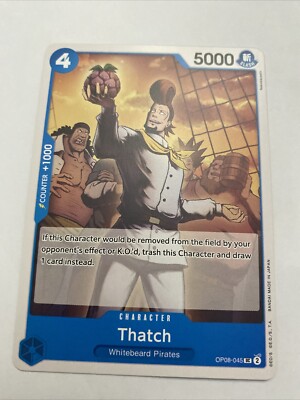 Thatch Op08-045 Two Legends. One Piece | eBay