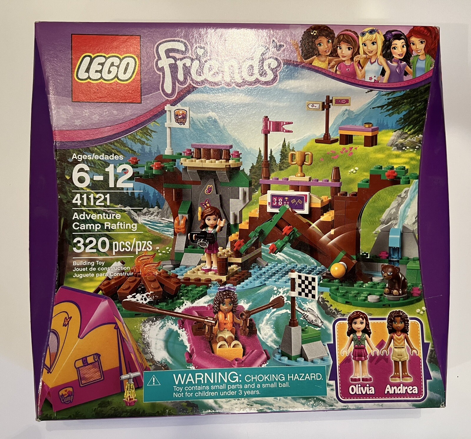 LEGO Friends 41121: Adventure Camp Rafting New Sealed Retired | eBay