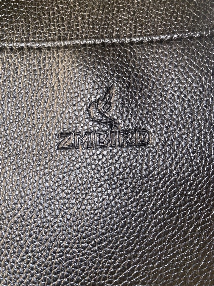 ZMBIRD Large Leather Tote Shoulder Bag Handbag Purse Black NWOT | eBay