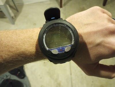 Aqua Lung I300 Wrist Dive Computer Black/Blue Band Used | eBay