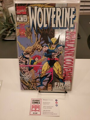 Wolverine 85 NM MARVEL COMICS PHALANX COVENANT FOIL COVER | eBay