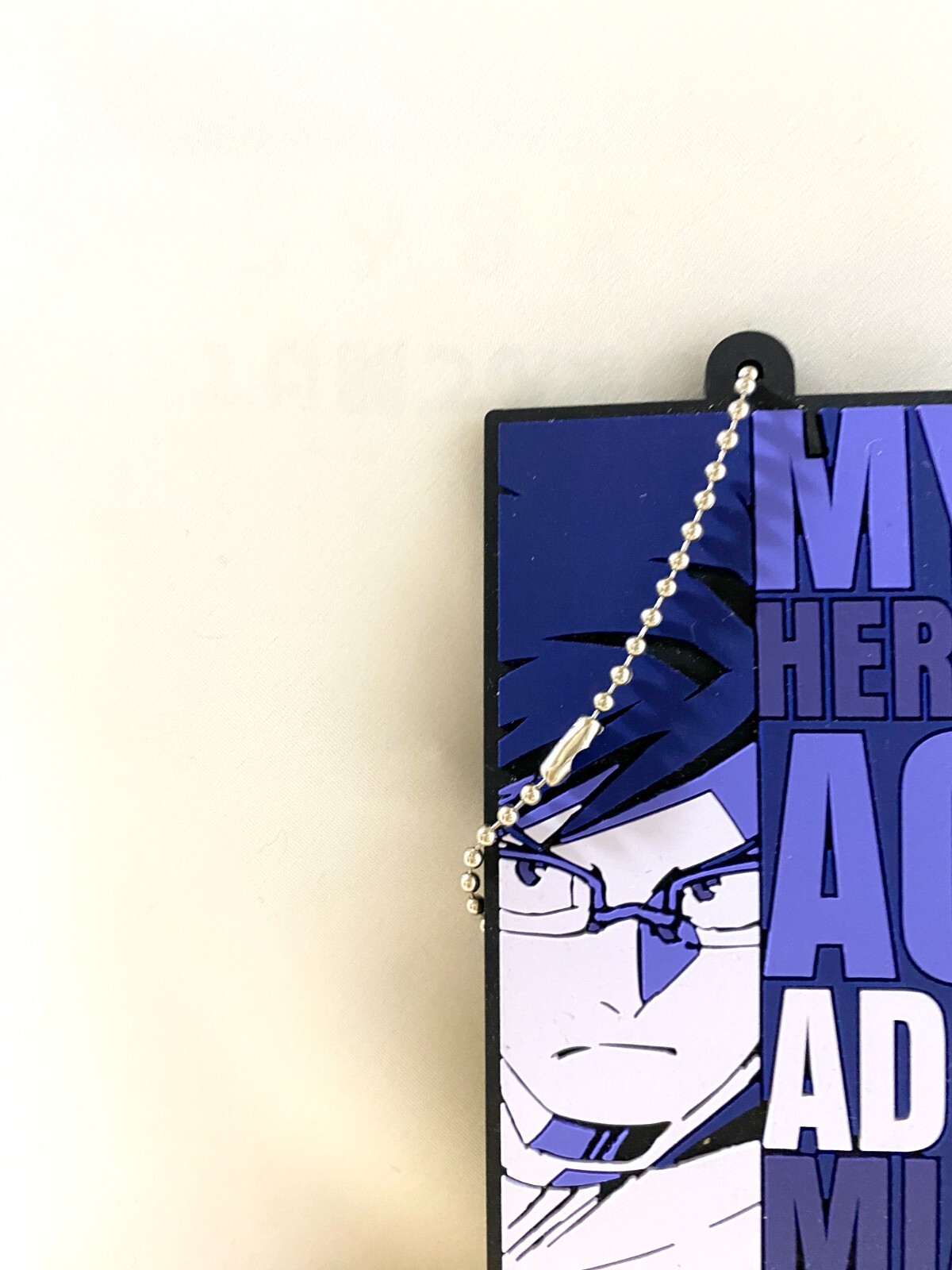 Tenya Iida My Hero Academia MHA Rubber Keychain Strap Bandai Namco ...