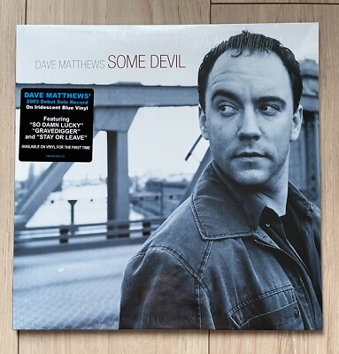 Dave Matthews - Some Devil - Iridescent Blue 2LP Vinyl Limited - Sealed ...