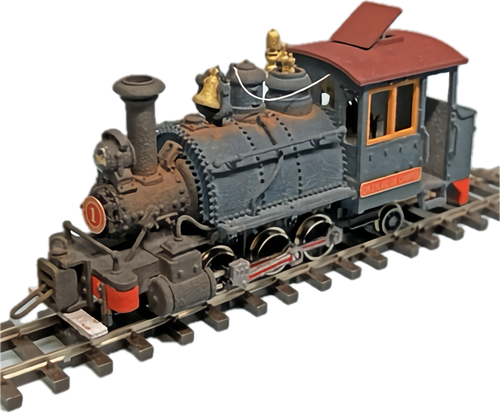 HOn30/HOe 0-6-2 Baldwin Steam Locomotive EFPP #1 Dr.Sylvio de Campos ...