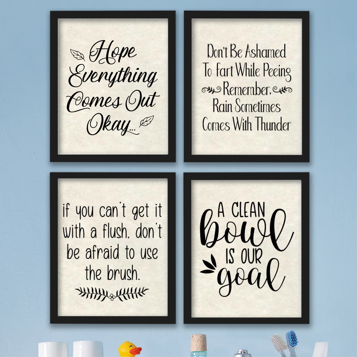 Bathroom Signs Decor