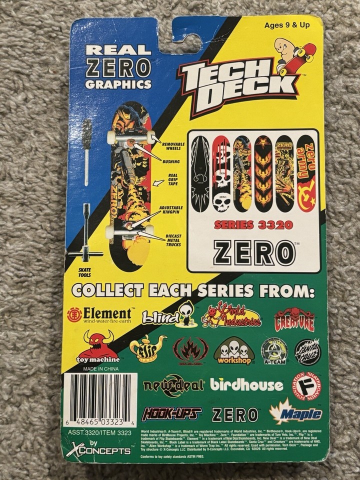 Vintage Zero Tech Deck NIB | eBay