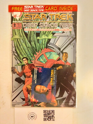 Star Trek Deep Space Nine #2 NM Malibu Comic Book Sisco Odo O'Brien 24 ...