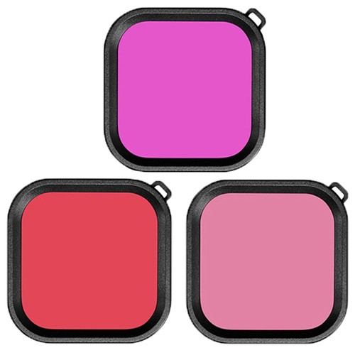 Camera Lens Color Filters Light Strainer Protector Filter Set For GoPro ...