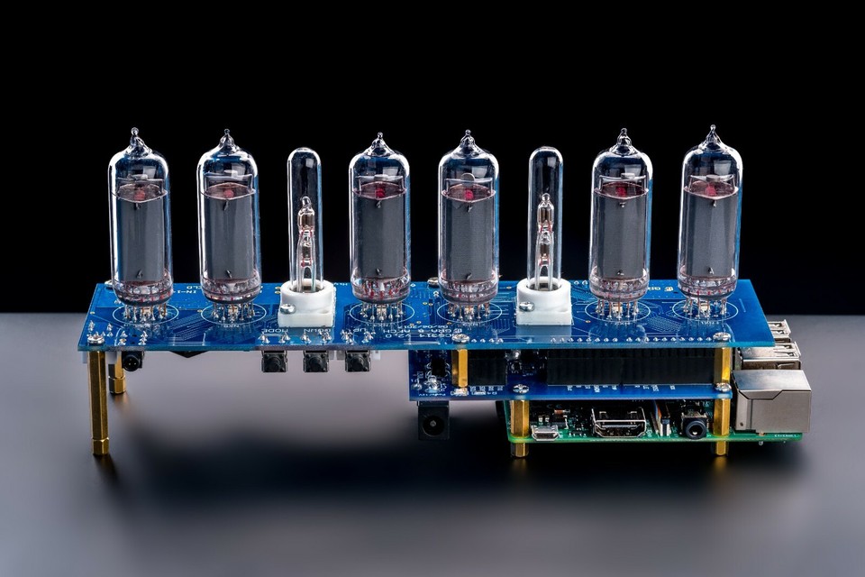 IN-14 NIXIE TUBES CLOCK RASPBERRY PI HAT or ARDUINO SHIELD NCS314 [WITH ...