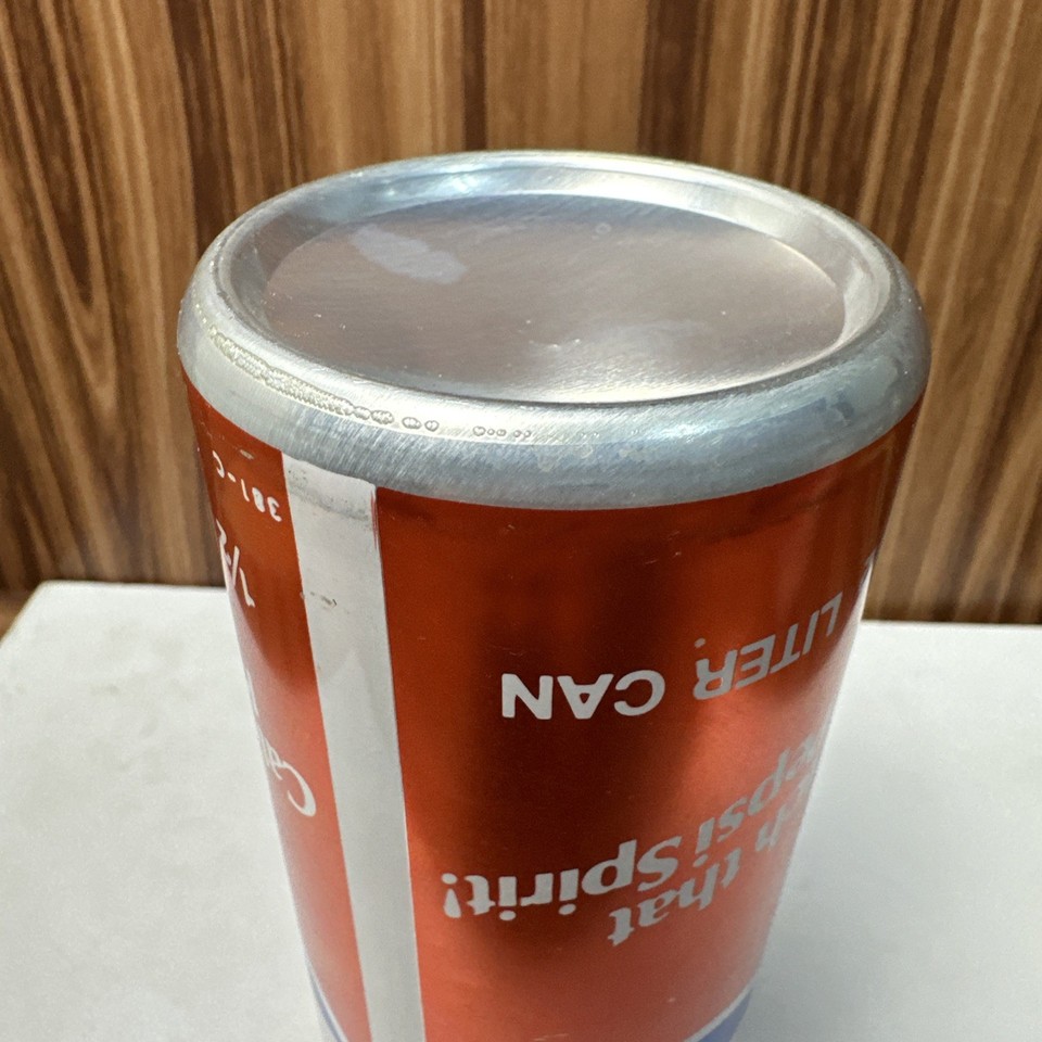 Early 80s Vintage Pepsi Catch That Pepsi Spirit 1/2 Liter Aluminum Test ...