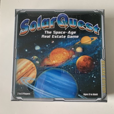 SolarQuest: The Space-Age Real Estate Game - Deluxe Edition - NEW ...