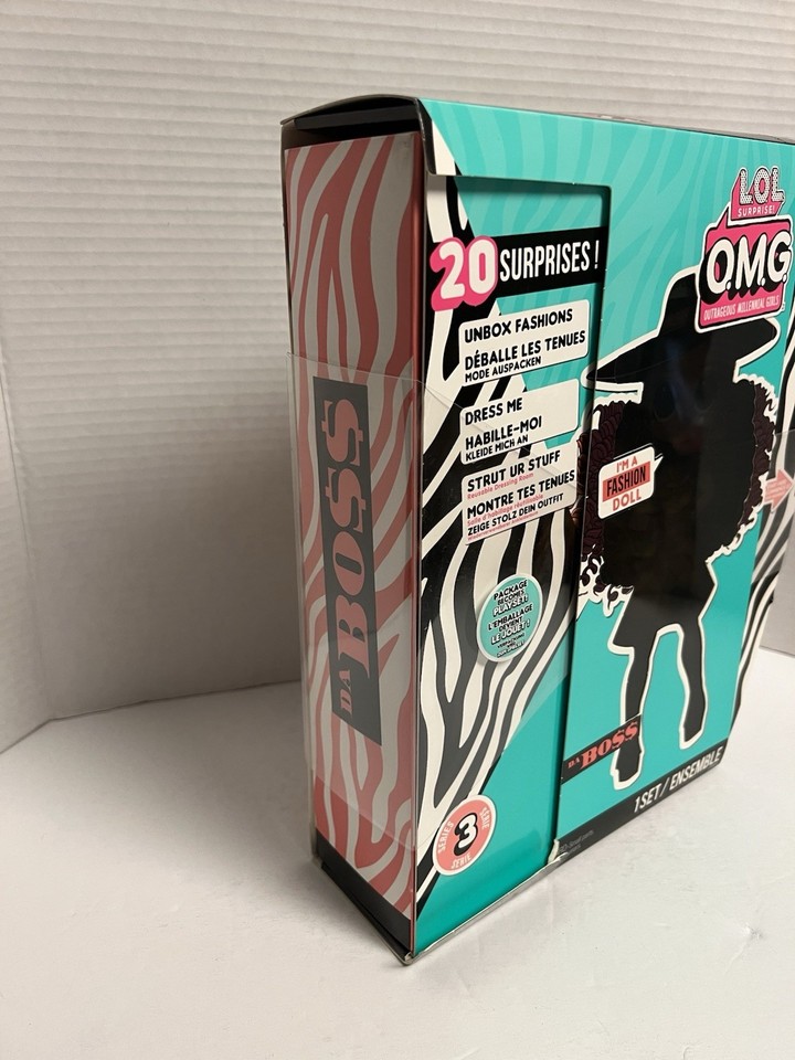 LOL Surprise OMG Da Boss Doll Series 3 20 Surprises Fashion Doll | eBay