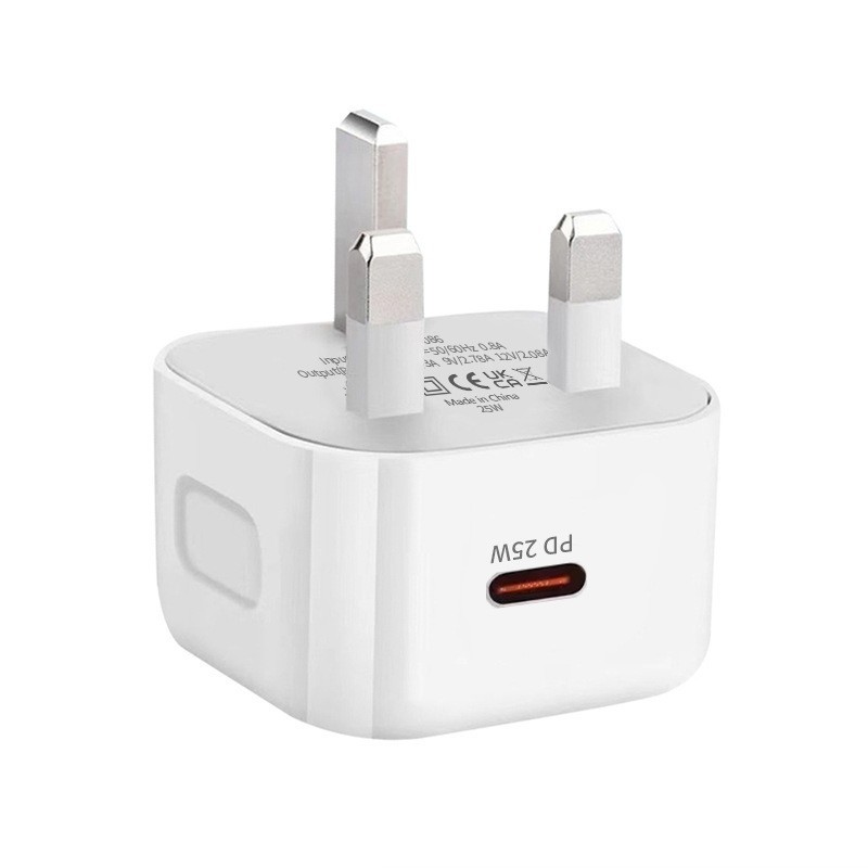Fast Charging Dual Port Plug 20W - Type C & USB A Charger Adapter for ...