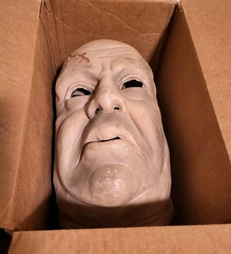 Don Post Rubber Halloween Mask Realistic Creepy Scary Seasonal Vintage ...