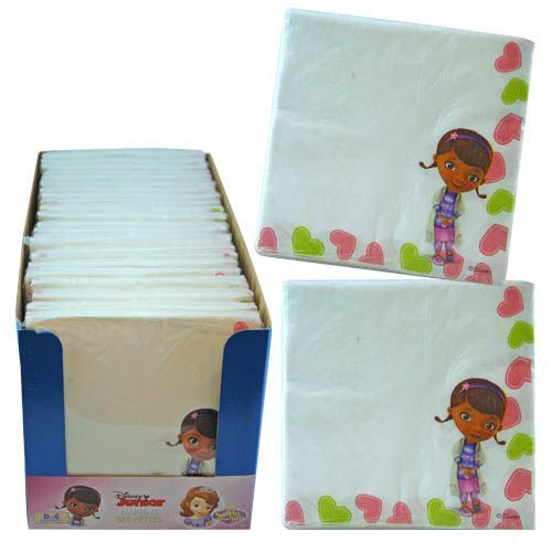Doc McStuffins Napkins 20ct | eBay