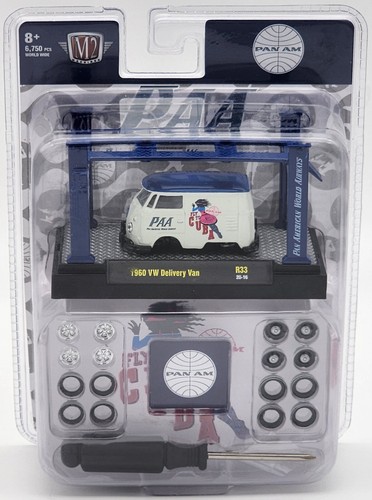 M2 MACHINES L.E. PAN AM 6,750 2019 MODEL KIT 1960 VOLKSWAGEN DELIVERY ...
