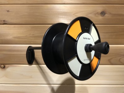 Ice Fishing Round Rattle Reels Black 6 pack | eBay