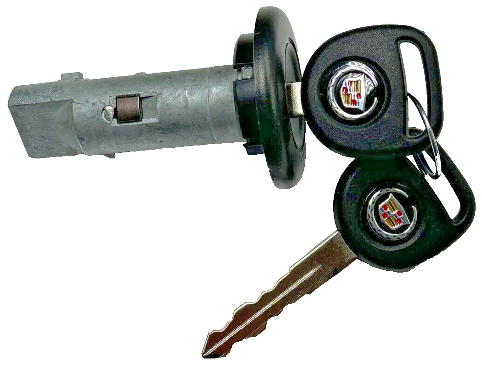 Cadillac OEM Ignition Lock Cylinder Switch W/2 Cadillac Logo Keys ...