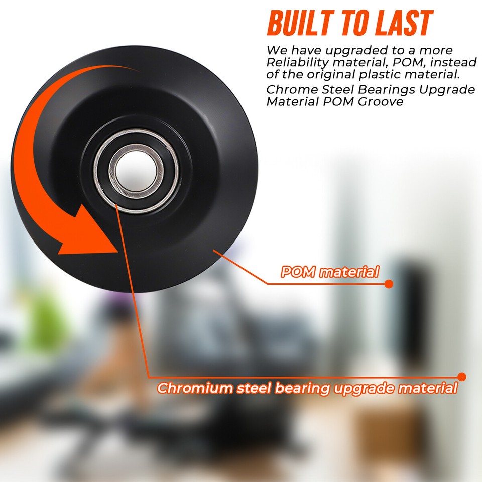 Elliptical Leg Replacement Roller Wheel For Proform XP 160 Elliptical ...