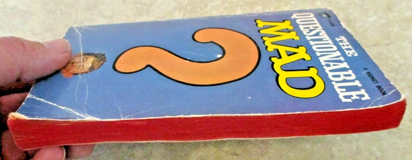 Vintage! 1967! The Questionable Mad ? - Mad Paperback Book William M ...