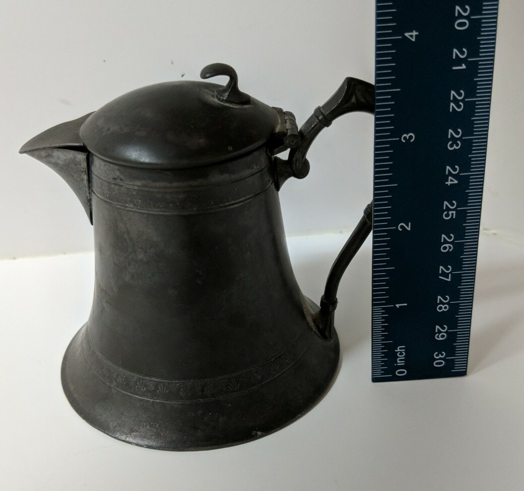 Knickerbocker Silver Company (KS CO) Pewter Creamer from set 264 w ...