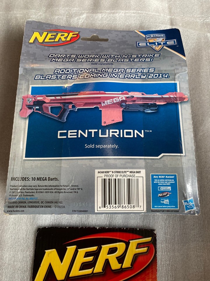 Nerf Mega 10x Centurion Darts Ammo New | eBay
