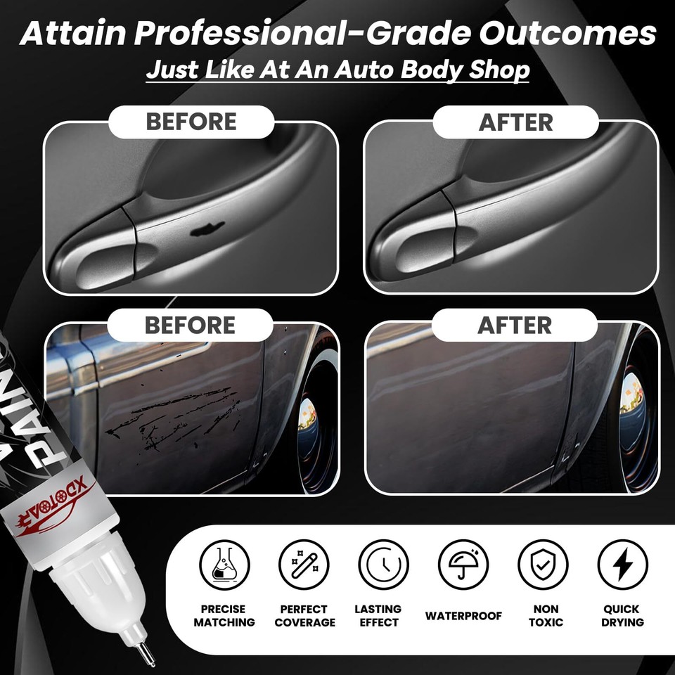 Grey Touch Up Paint for Cars Color Accurate Car Touch Up Paint ...