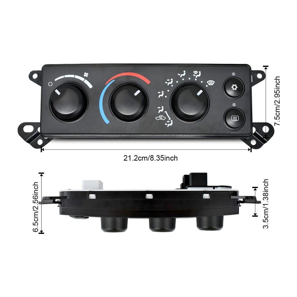 A/C Heater Climate Control Module for 2006-2008 Dodge RAM 1500 2500 ...