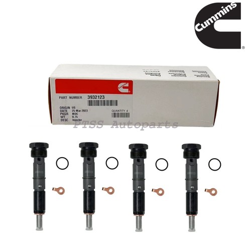 For Cummins 4BT 3.9L Diesel Engine Truck 3929490 4929864 4x OEM Fuel ...