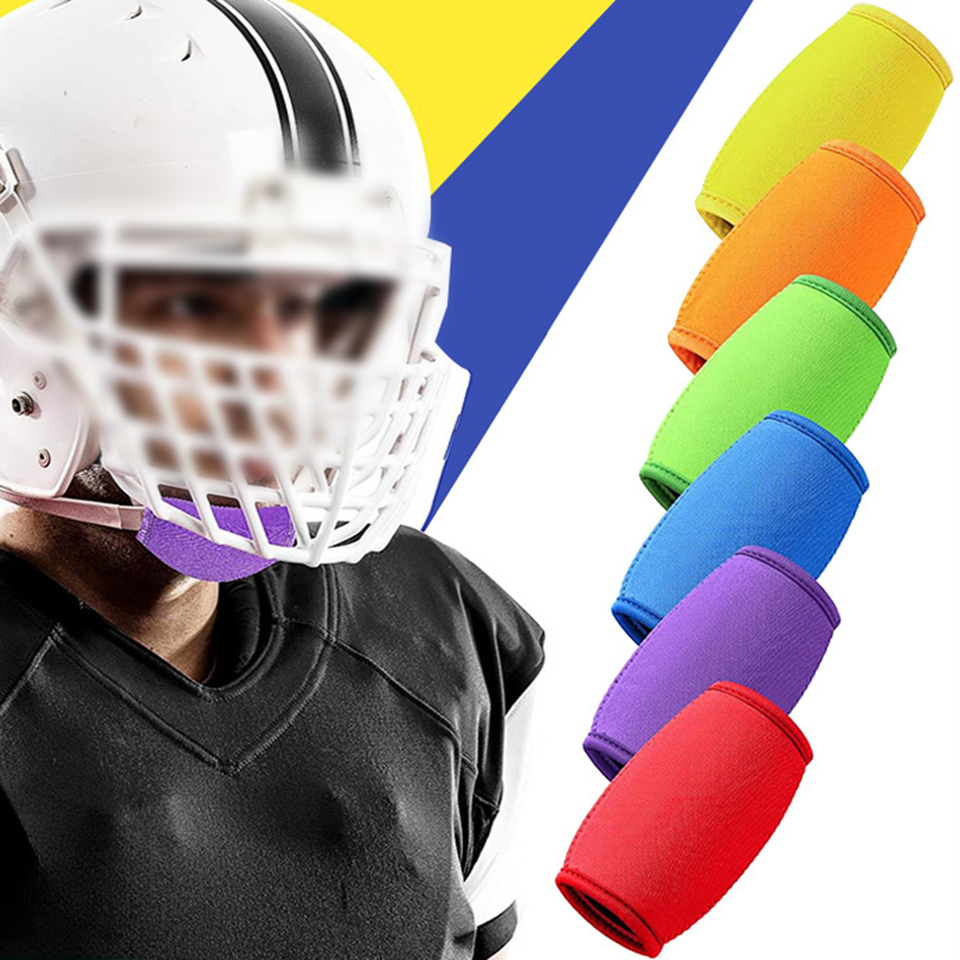 Neoprene Material Chin Strap Cover Football Chin Pad Abrasion-resistant ...