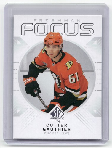2024-25 UD SP AUTHENTIC CUTTER GAUTHIER FRESHMAN FOCUS RC #FF-18 | eBay