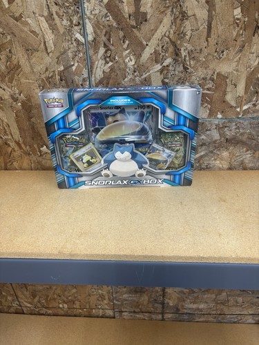Pokémon 2016 TCG Snorlax GX Box | eBay