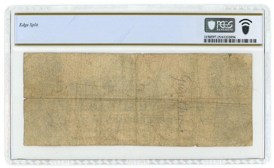 1857 Brownville Bank & Land Co Omaha City NE $3 Obsolete PCGS 15 NE50 ...