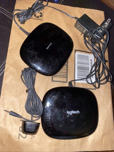 Logitech Harmony O-R0004 Ultimate Hub + Power Cord + IR Blaster Lot NO REMOTE | eBay