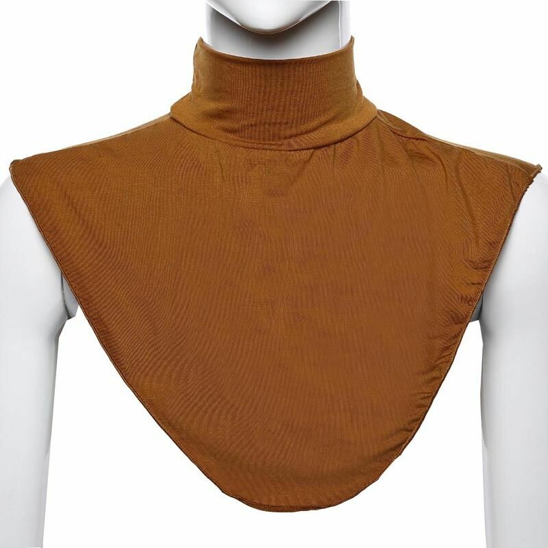 Women Muslim Hijab Islamic Turtleneck Neck Cover Dickey Collar Bib-BUY2 ...