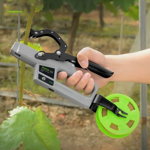 Plant Vine Tying Machine with Plant,Electric Garden Tying Set for ...