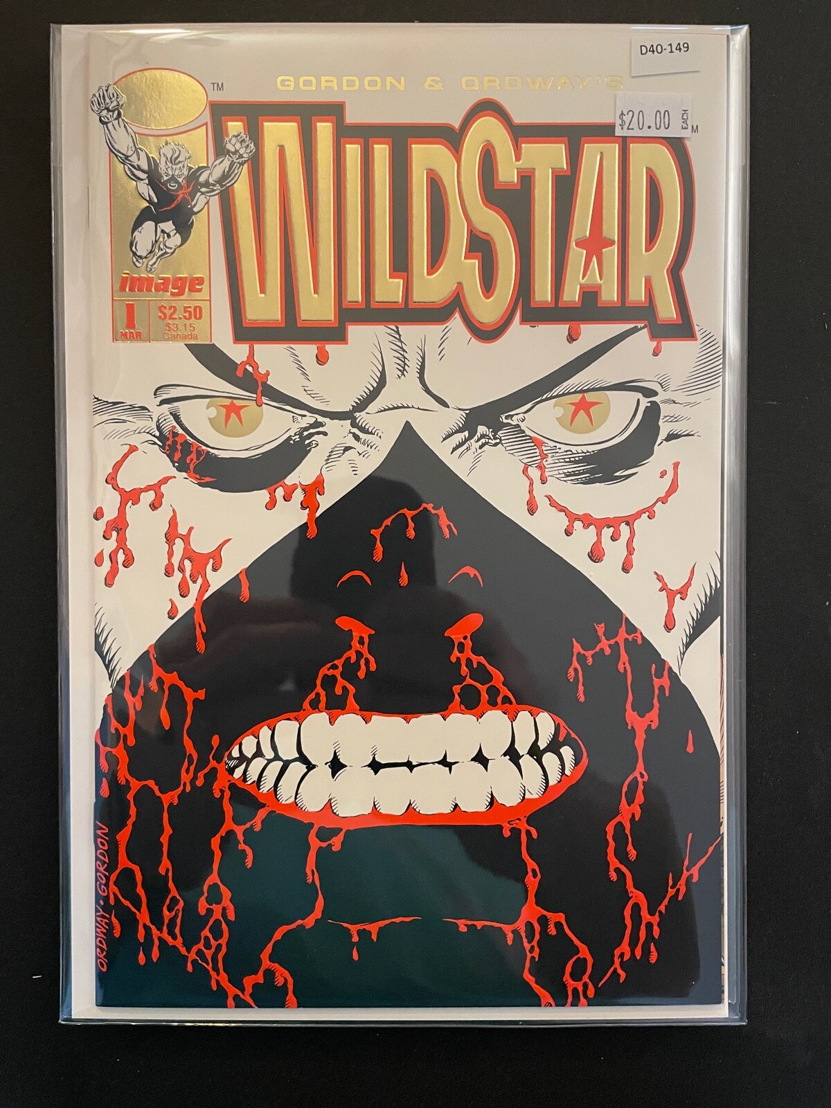 Wildstar 1 Gold Foil Variant 1st Wildstar Higher Grade Image Comic Book ...