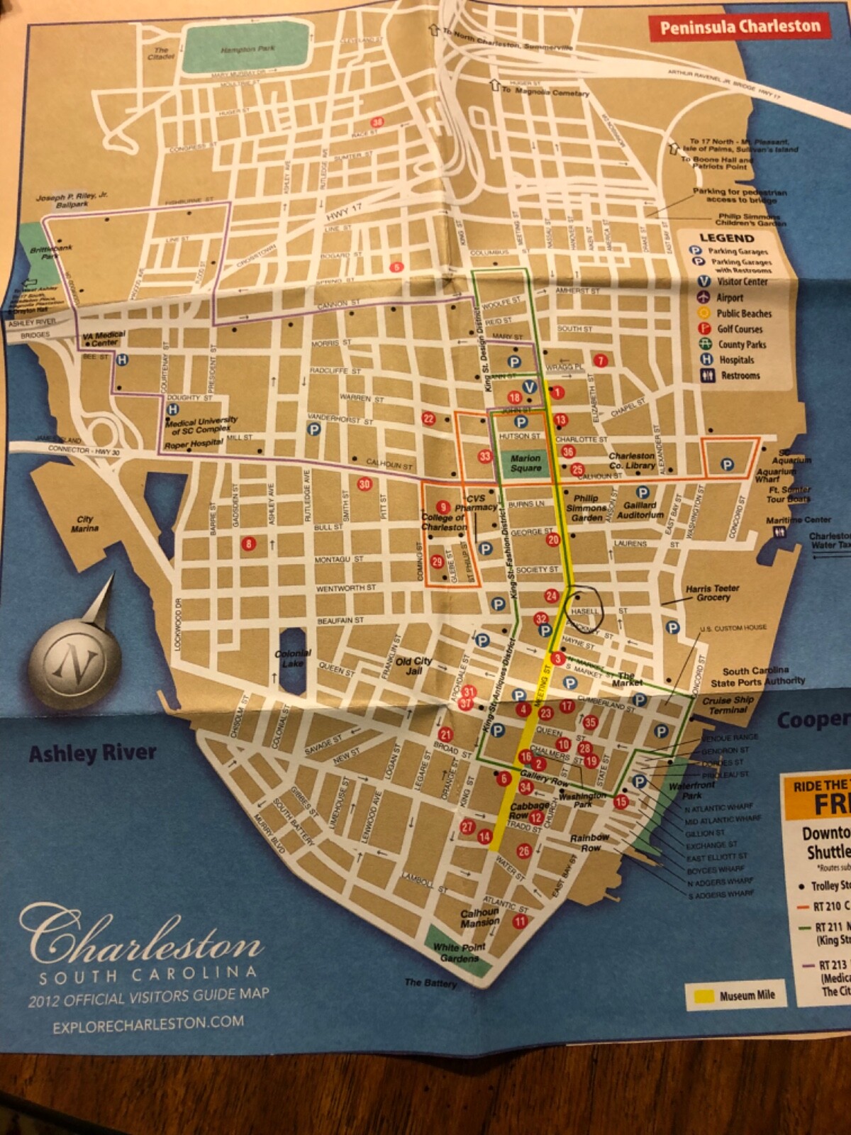 Street Map Of Charleston Sc