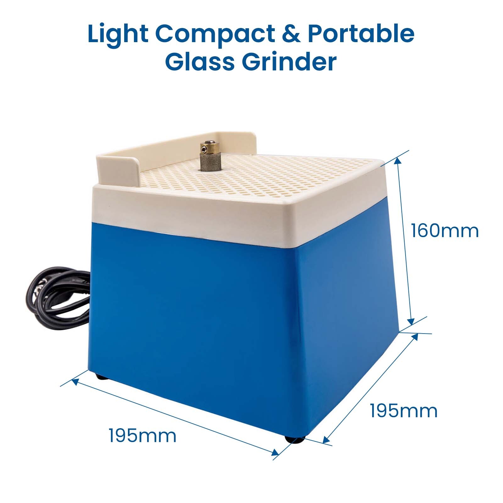 Automatic Water Stained Glass Grinder DIY Desktop Grinding Machine 220V ...