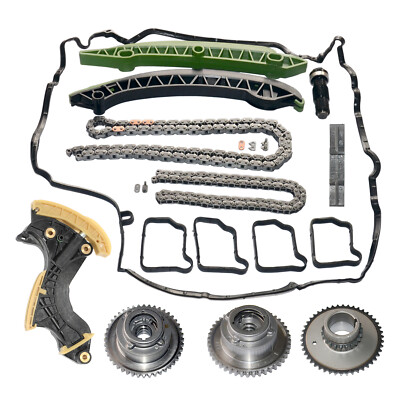 Timing Chain Camshaft Adjuster Kit&Tensioner FOR Benz W212 E250 M271 ...