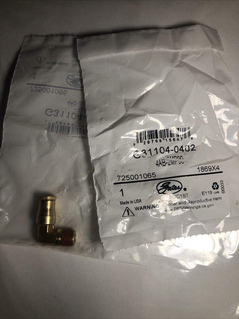 Hydraulic Coupling / Adapter Gates G31104-0402 for sale online | eBay