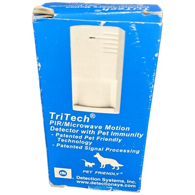 TriTech PIR Microwave Motion Detector Pet Immunity Friendly Detection ...