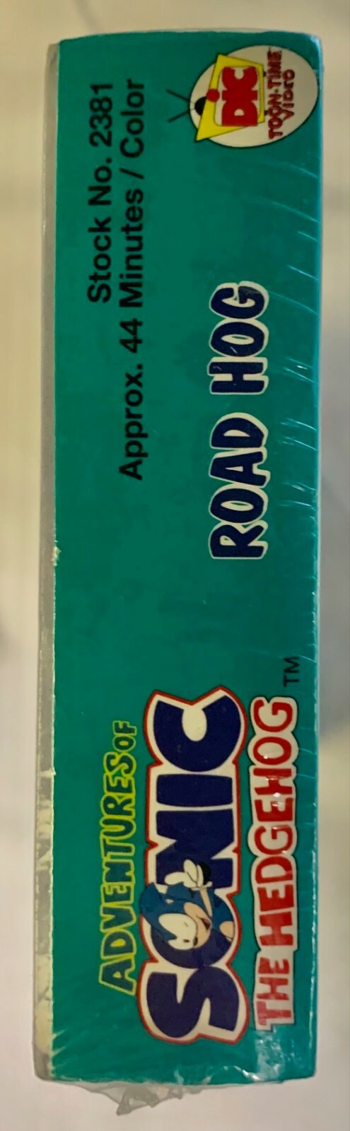 Adventures of Sonic the Hedgehog: Road Hog VHS DiC Toons NEW SEALED ...