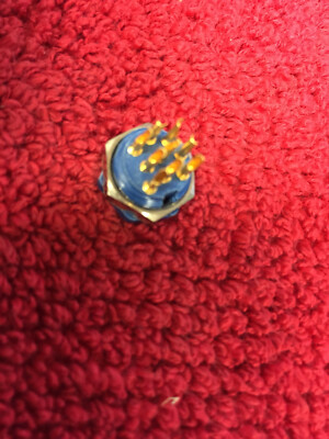 126-013 9 pinHex Connector Gold Pin Contacts 9 Position 7.5a 500v ...