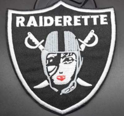 LAS VEGAS RAIDERS - RAIDERETTE - NFL FOOTBALL - Embroidered Sew/Iron On ...