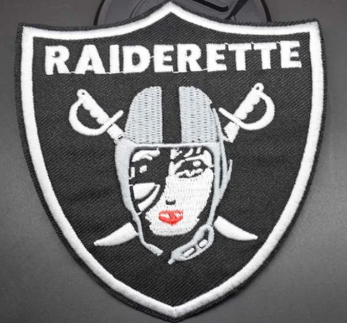 LAS VEGAS RAIDERS - RAIDERETTE - NFL FOOTBALL - Embroidered Sew/Iron On ...