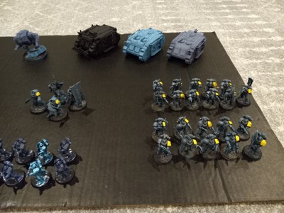 Warhammer 30k Space Wolves army painted | eBay