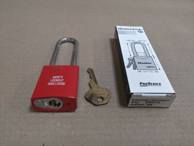 NEW Lot of 6 Master lock system BB 6835KAMKLTW427REDZT1 w/keys AK | eBay