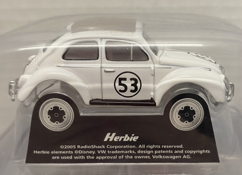 Herbie Fully Loaded Zip Zaps Micro RC 1:64 Scale Radio Control Car ...