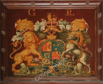 Photo 6x4 St Michael, Begbroke, Oxon - Royal Arms c2004 | eBay UK